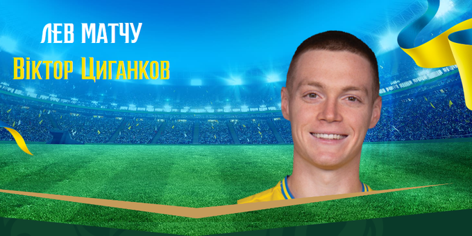Лев матча. Определен лучший игрок сборной Украины в игре против ...