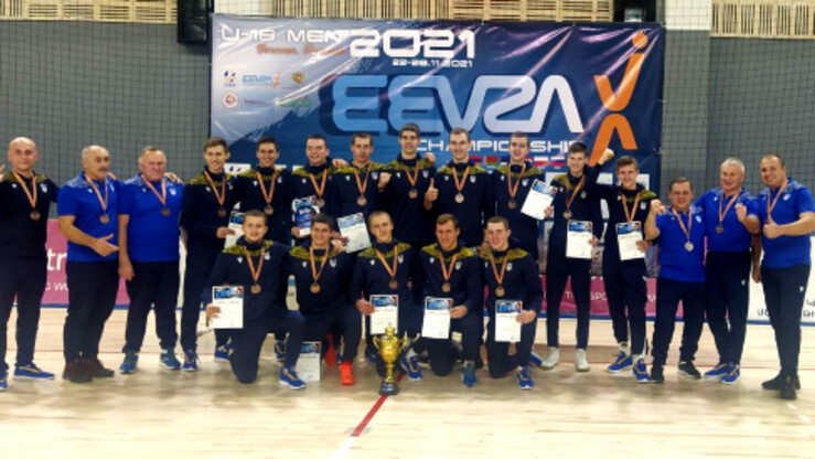 Сборная Украины U-18 заняла третье место на чемпионате EEVZA
